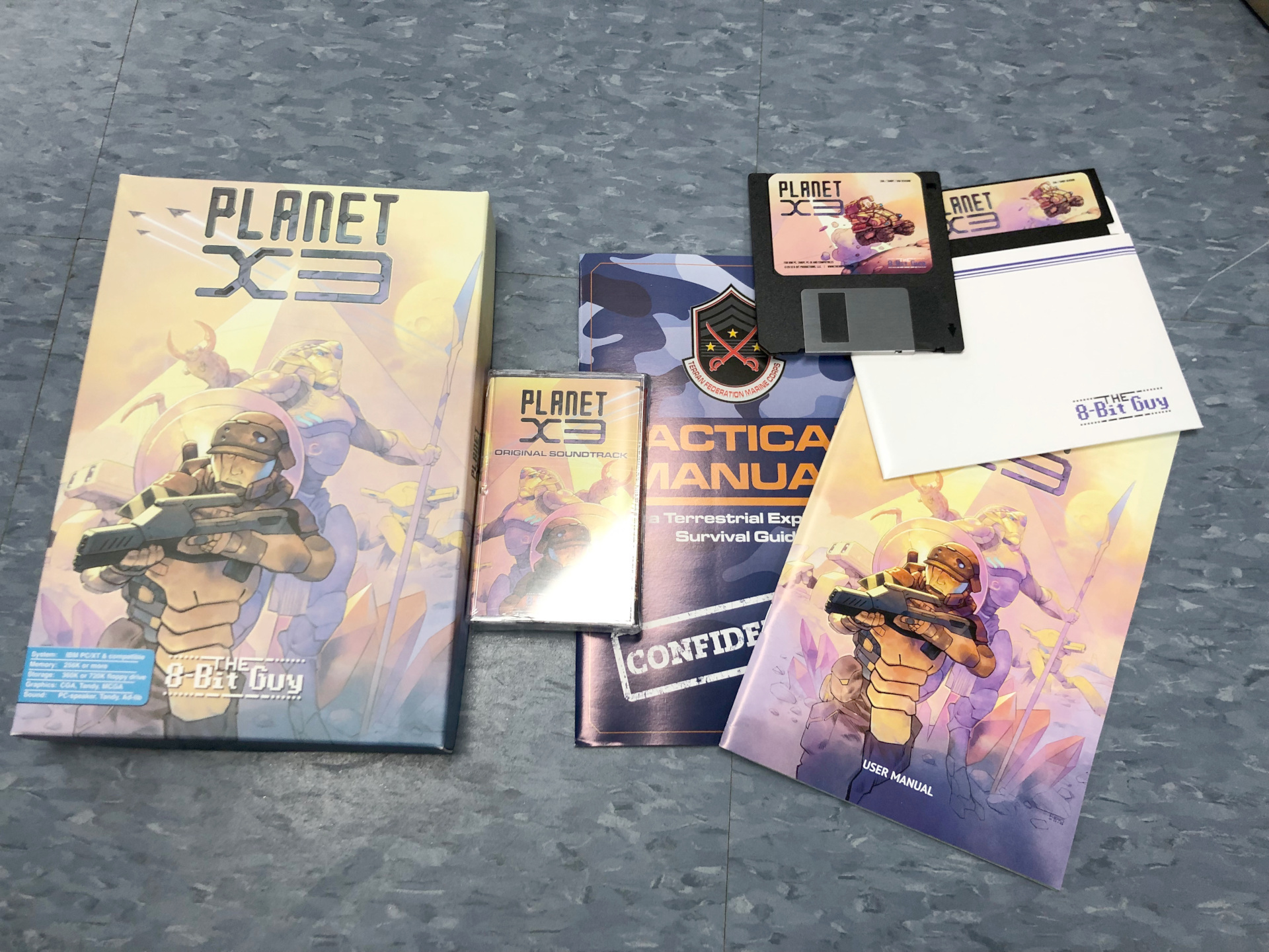 Planet X3 for MS-DOS computers - The 8-Bit Guy