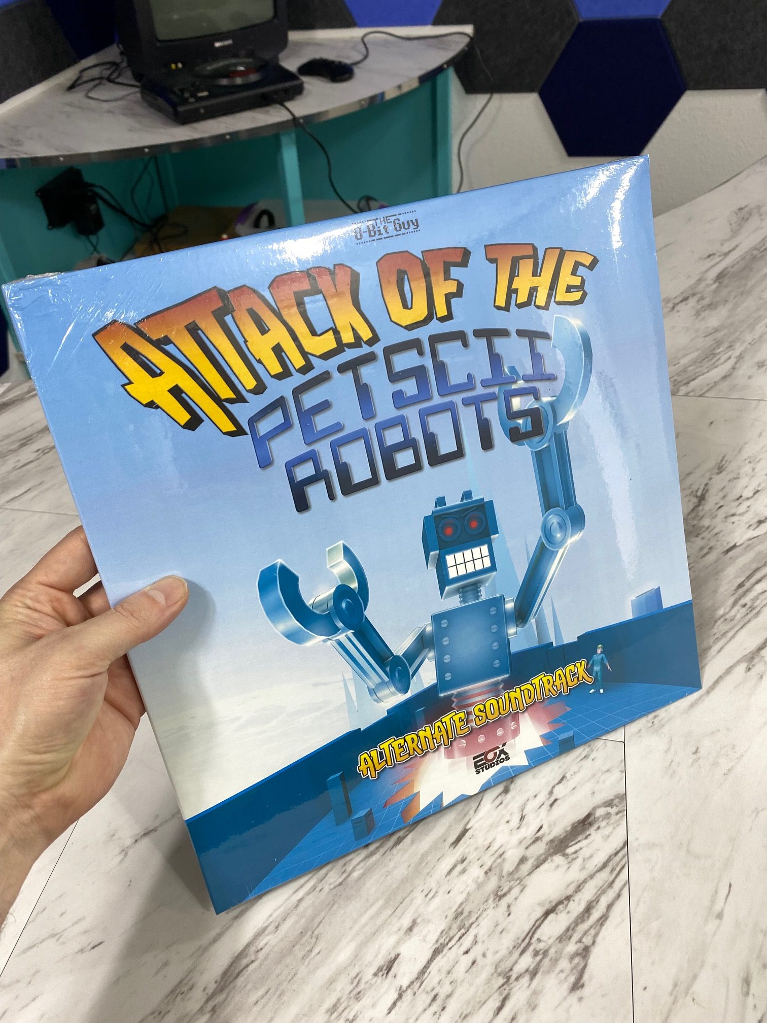 Petscii Robots Soundtrack Vinyl Record - The 8-Bit Guy