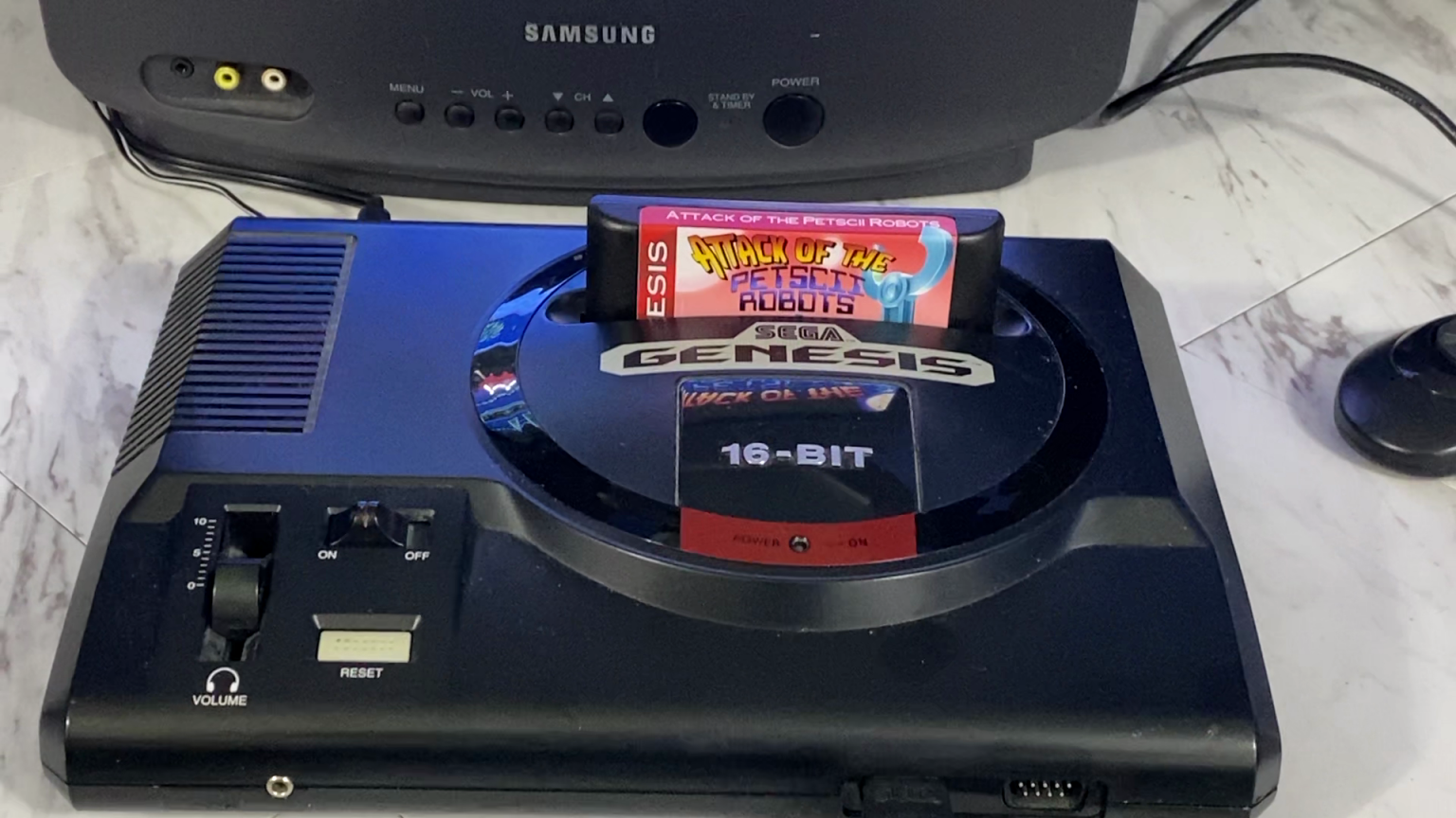 Petscii Robots for Sega Genesis - The 8-Bit Guy